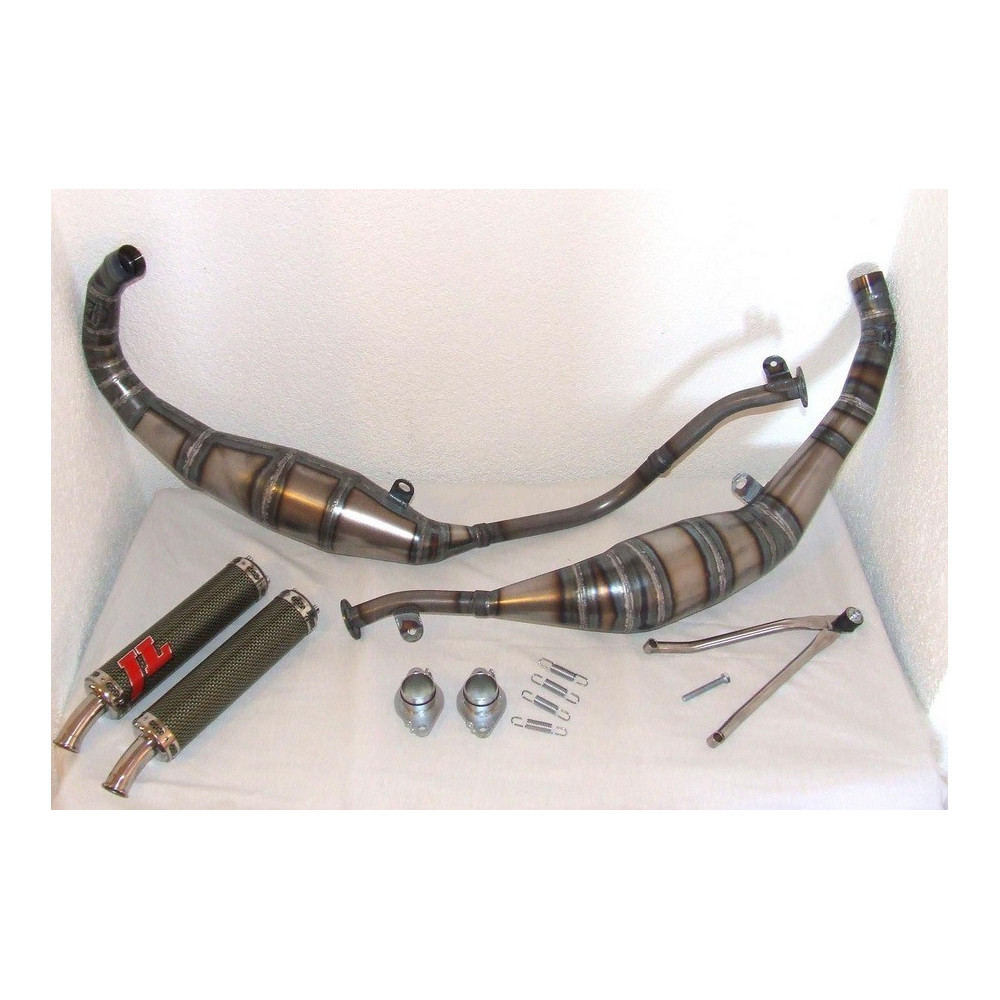Echappement Jim Lomas JL acier GP Style Aprilia 250 RS