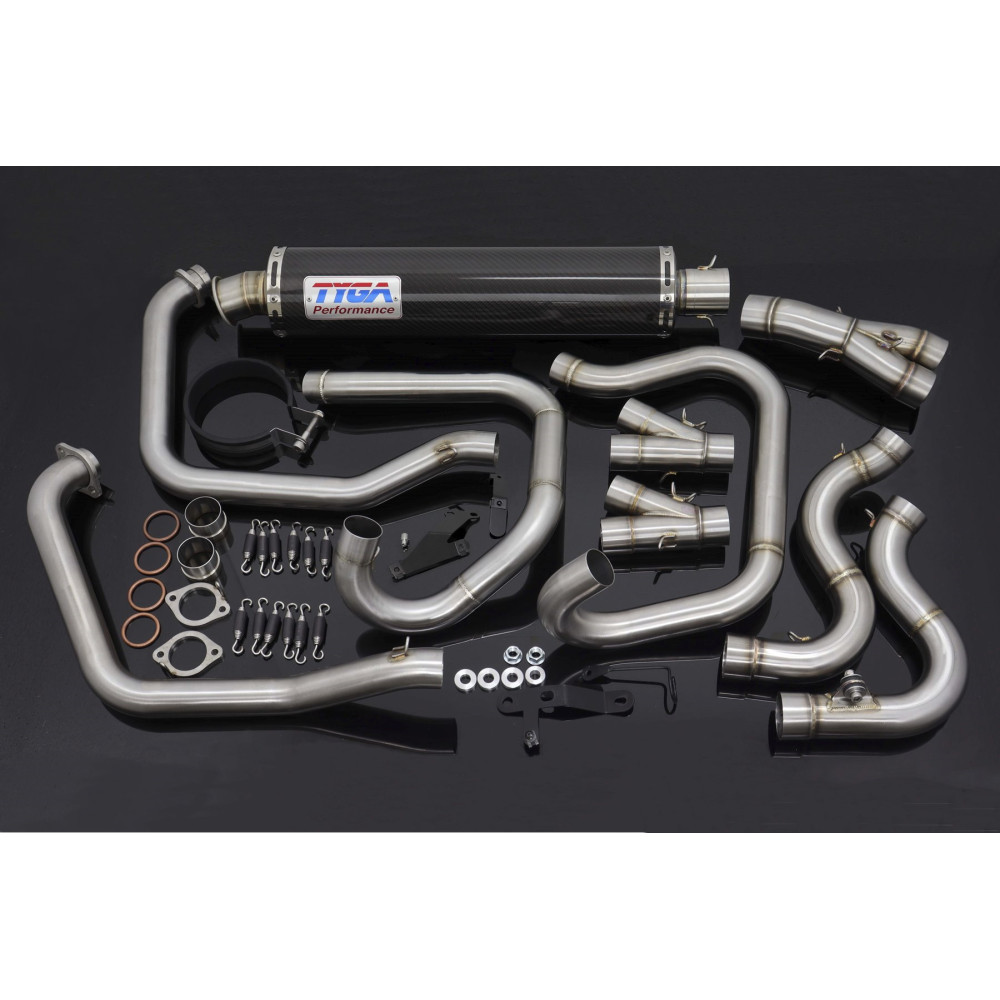 Ligne complète Tyga-Performance silencieux Carbone, Honda VFR 750 RC36 ...