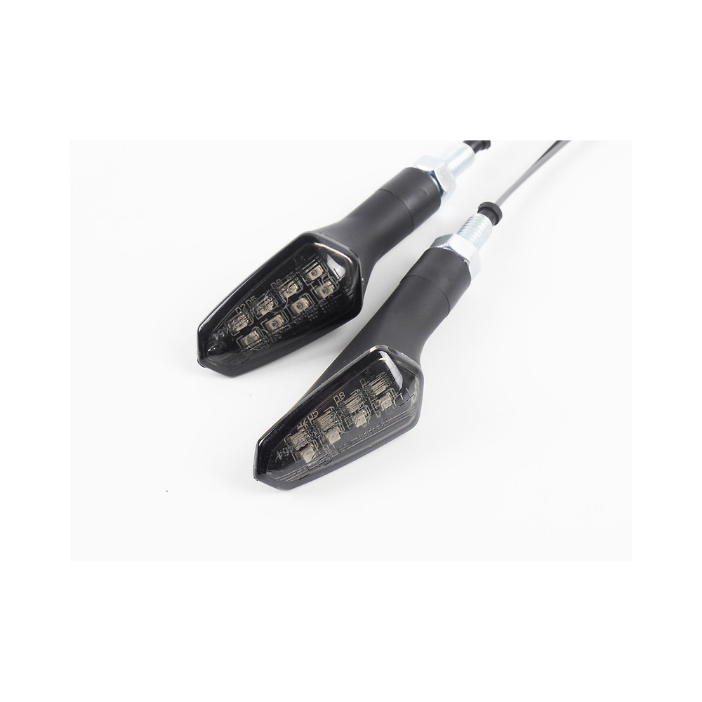 Clignotants LIGHTECH Led plastique ABS noir