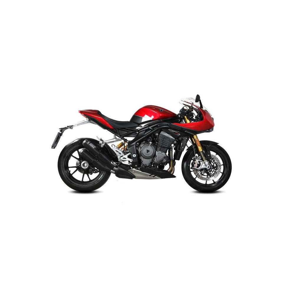 Silencieux MIVV MK3 double carbone - TRIUMPH SPEED TRIPLE 1200 RS / RR