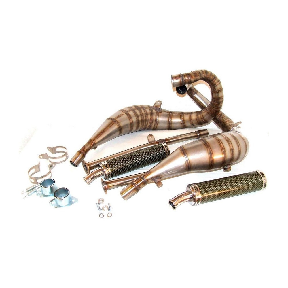 Echappement Jim Lomas JL acier Yamaha 240/250 TDR