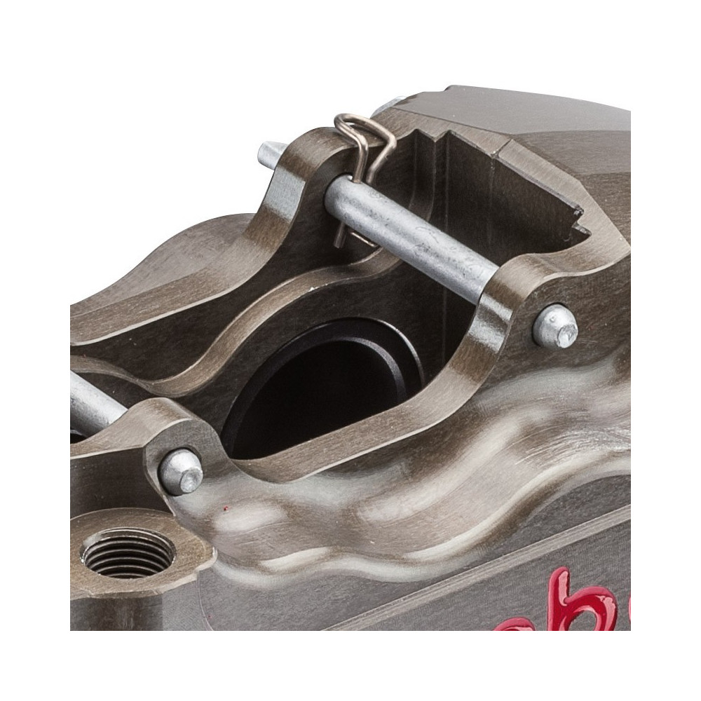 Etrier Brembo radial taillé masse entraxe 108mm Supermotard gauche