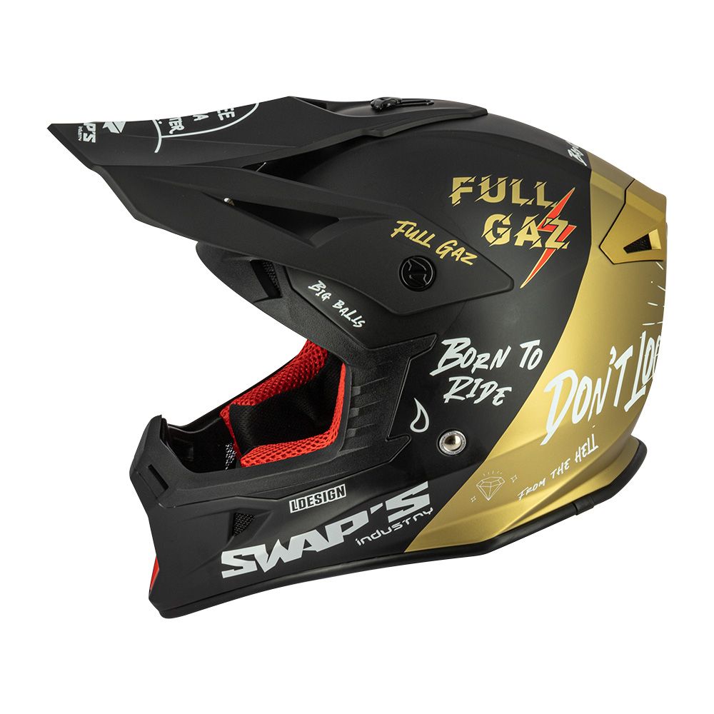 Casque Swaps Cross Blur S818 - Full Gaz